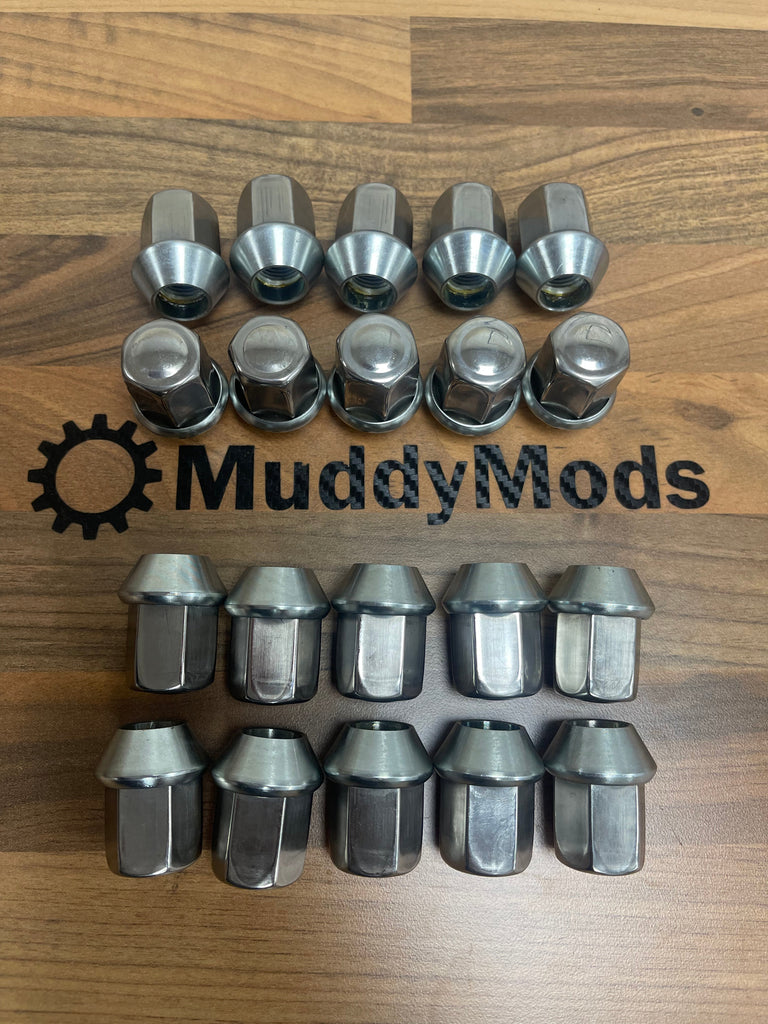 Range Rover Evoque Wheel Nut Set (Chrome) | MuddyMods
