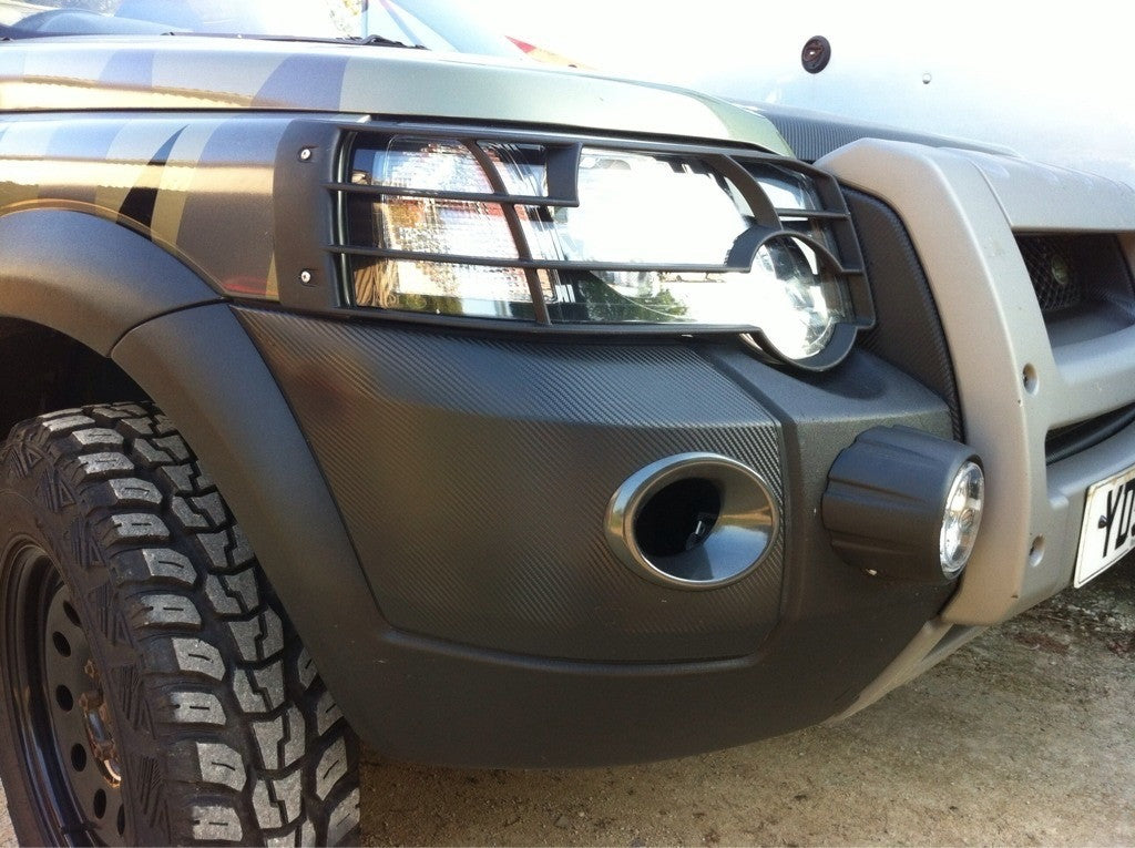 Freelander 1 Facelift Front Light Guards. | MuddyMods